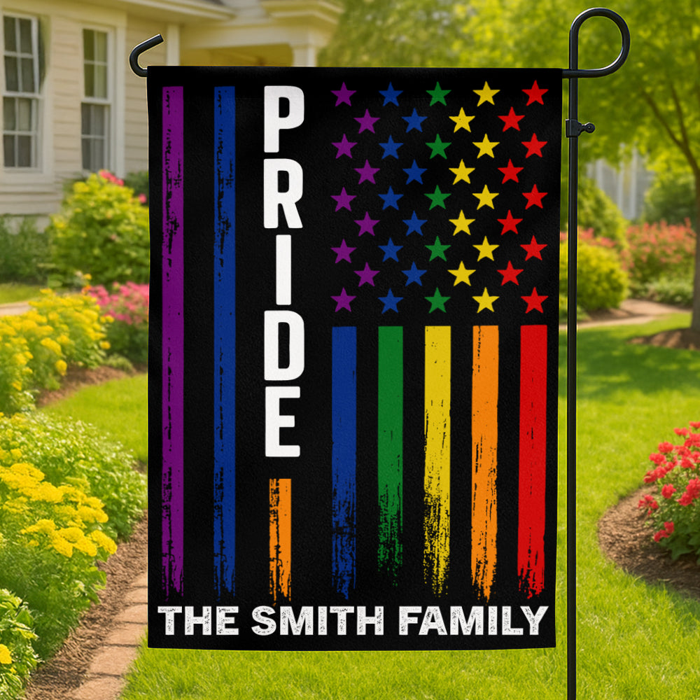 Pride - Personalized Garden Flag – myprintsy